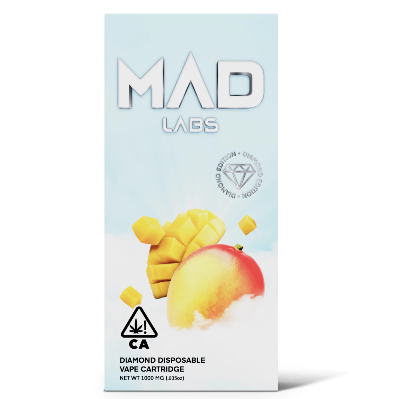 Mad Labs Diamond Disposable – Mango Sunrise (1000MG)